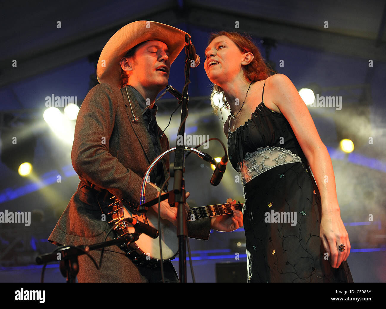 Sept 17, 2011 - Austin, Texas; USA - Musician GILLIAN WELCH and DAVID ...