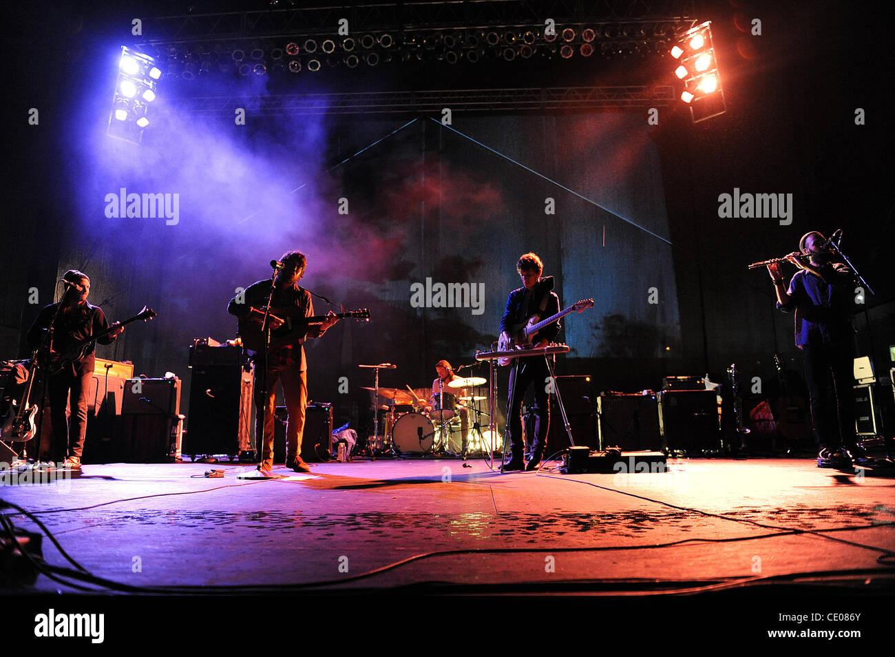 Sept 21, 2011 - Raleigh, North Carolina; USA - (R-L) Singer / Guitarist ...