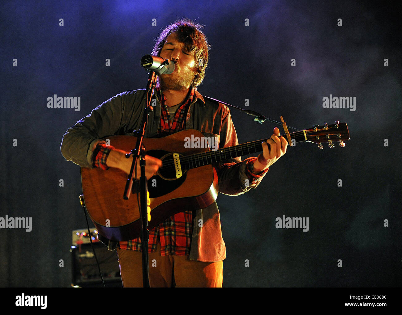 Sept 21, 2011 - Raleigh, North Carolina; USA - Singer / Guitarist ROBIN ...