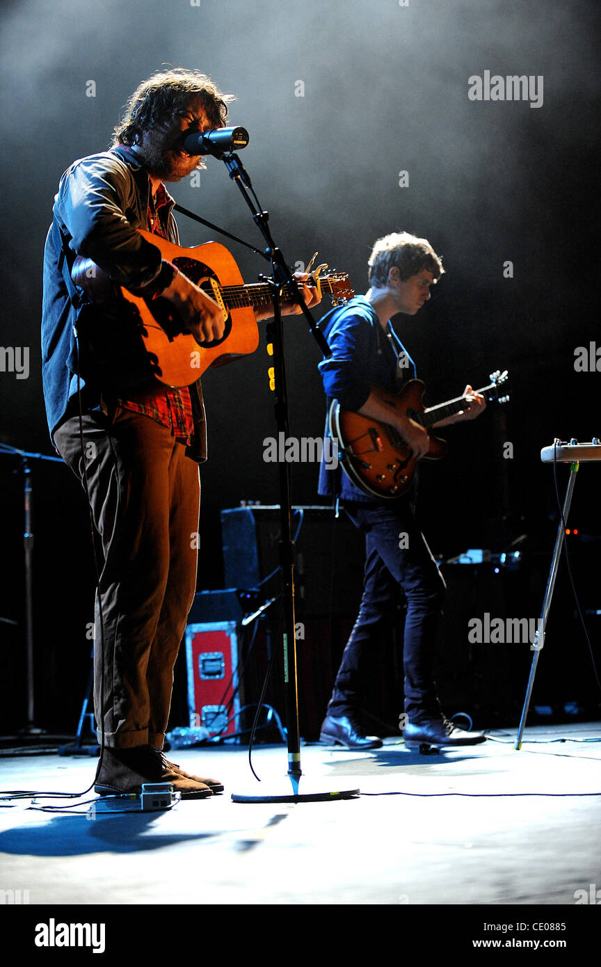 Sept 21, 2011 - Raleigh, North Carolina; USA - (L-R) Singer / Guitarist ...