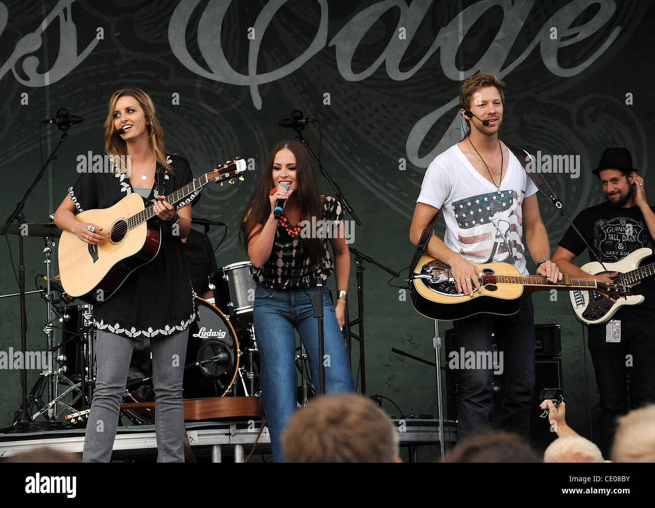 Sept 25, 2011 - Raleigh, North Carolina; USA - Singer HANNAH BLAYLOCK ...
