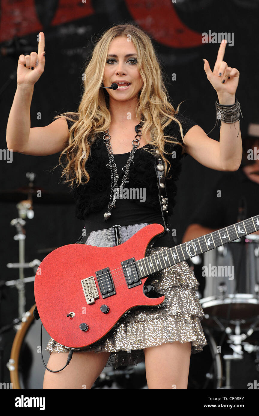 Sept 25, 2011 - Raleigh, North Carolina; USA - Musician DANELLE ...