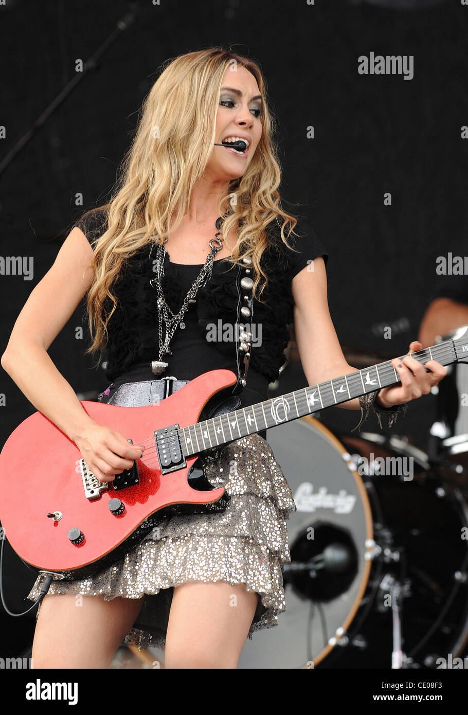 Sept 25, 2011 - Raleigh, North Carolina; USA - Musician DANELLE ...