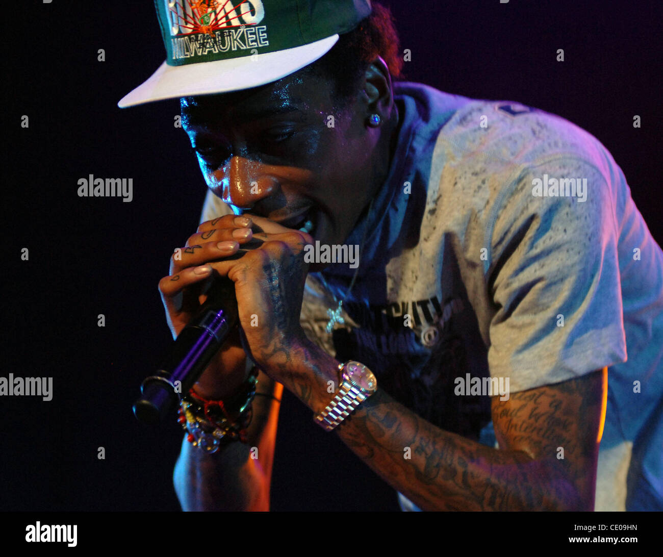 WIZ KHALIFA brings his style of hip hop rap to the NETELOS PAVILLION in ...