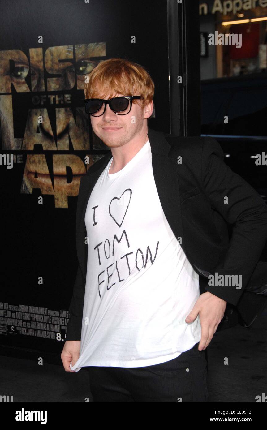 July 28, 2011 - Hollywood, California, U.S. - Rupert Grint during the ...