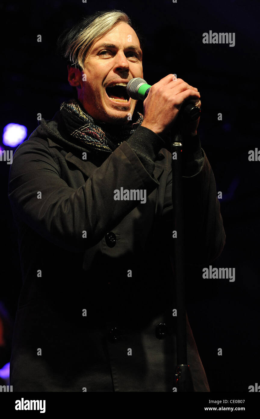 Oct 28, 2011 - New Orleans, Louisiana; USA - Singer MICHAEL FITZPATRICK ...