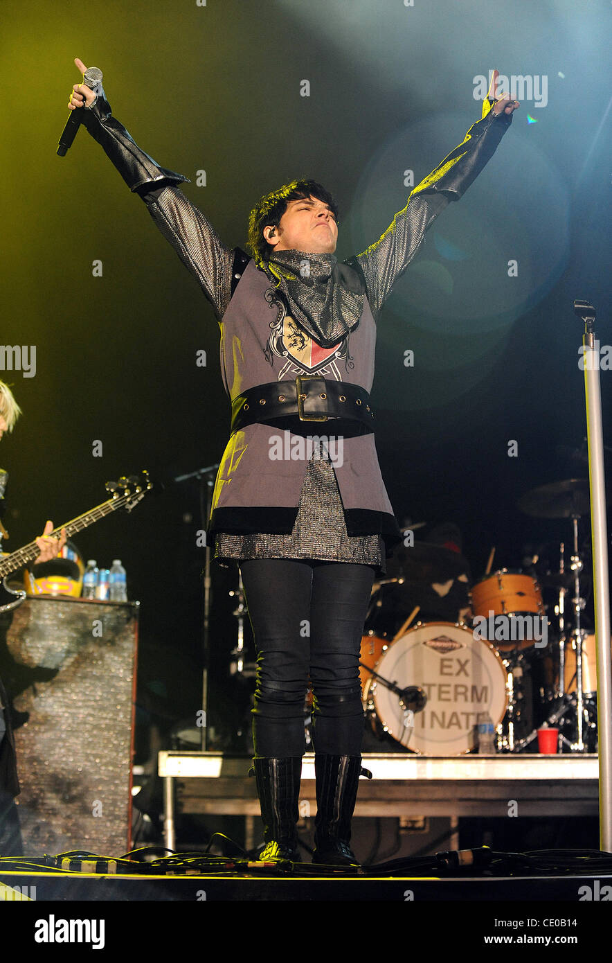 Oct 28, 2011 - New Orleans, Louisiana; USA - Singer GERARD WAY of the ...