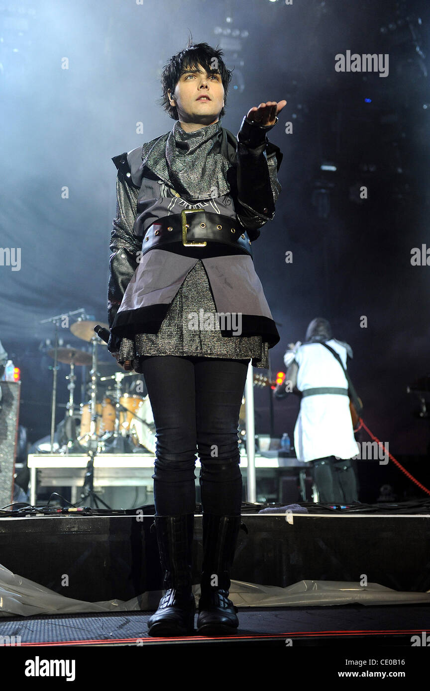 Oct 28, 2011 - New Orleans, Louisiana; USA - Singer GERARD WAY of the ...