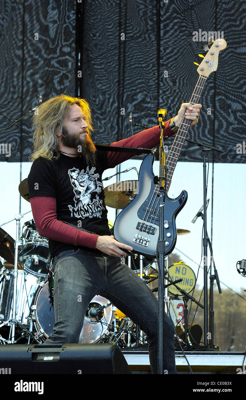 Troy sanders bass guitarist mastodon hi-res stock photography and ...