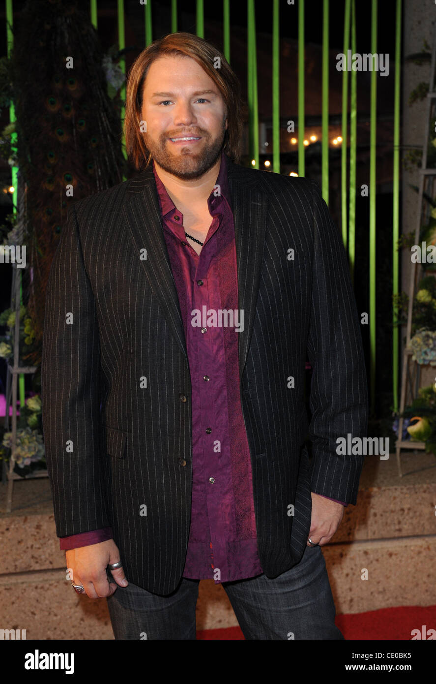 Nov 8, 2011 - Nashville, Tennessee; USA - Singer JAMES OTTO arrives on ...