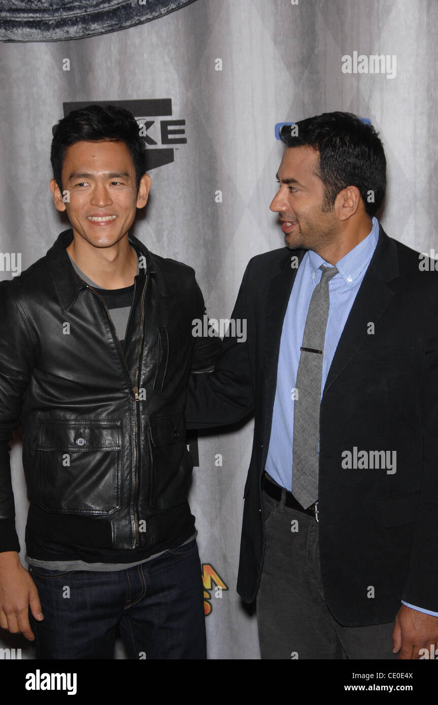Oct. 16, 2011 - Hollywood, California, U.S. - John Cho and Kal Penn ...