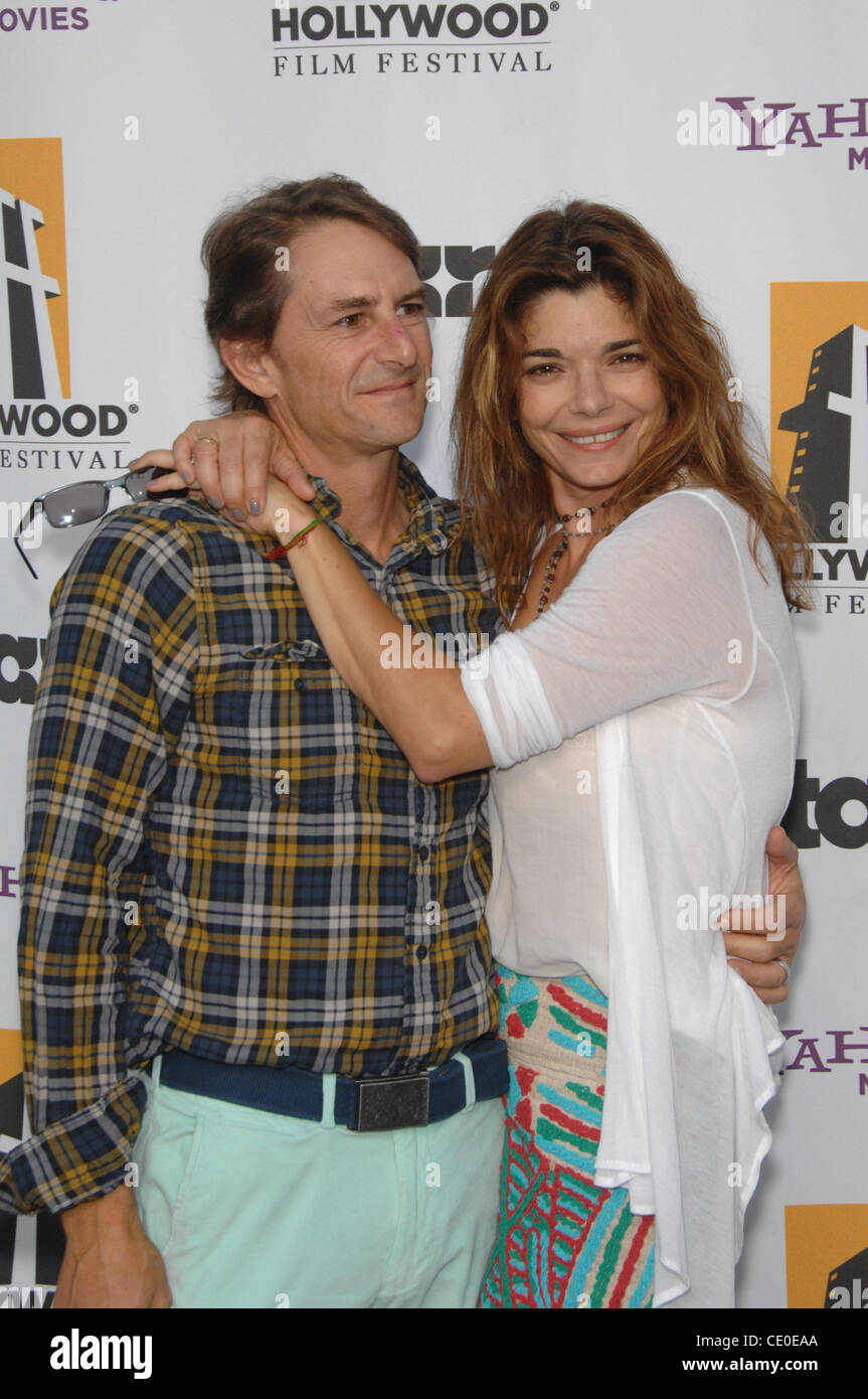 Oct. 22, 2011 - Hollywood, California, U.S. - Matt Adler and Laura San Giacomo during the ...
