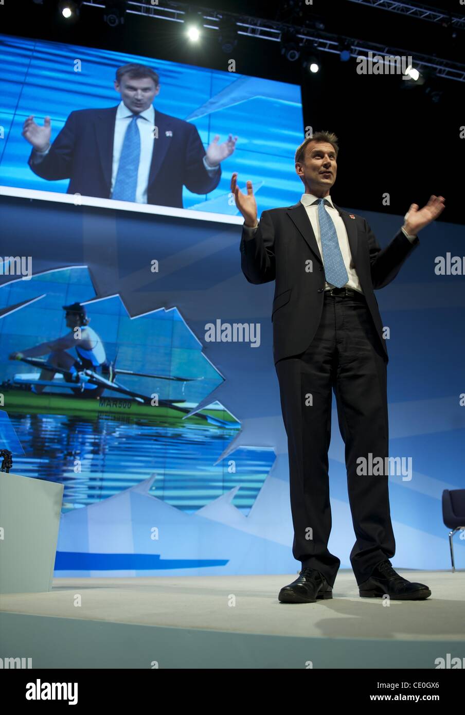 Culture secretary jeremy hunt speaks culture hi-res stock photography ...