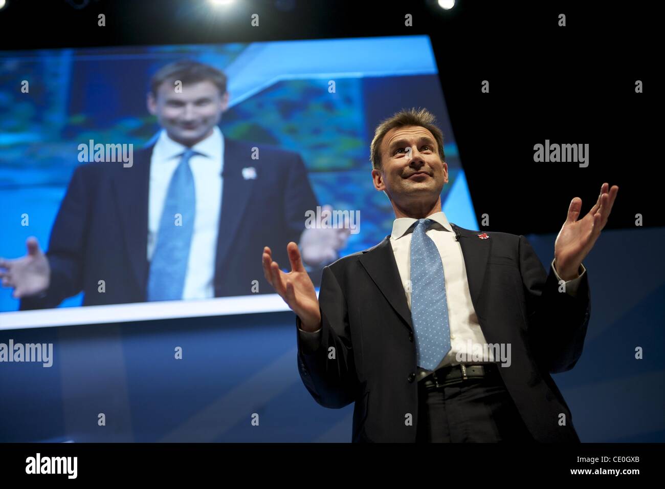 Culture secretary jeremy hunt speaks culture hi-res stock photography ...