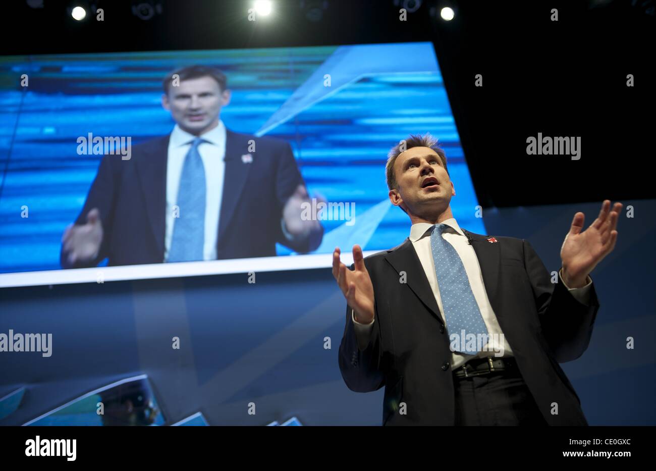 Culture secretary jeremy hunt speaks culture hi-res stock photography ...