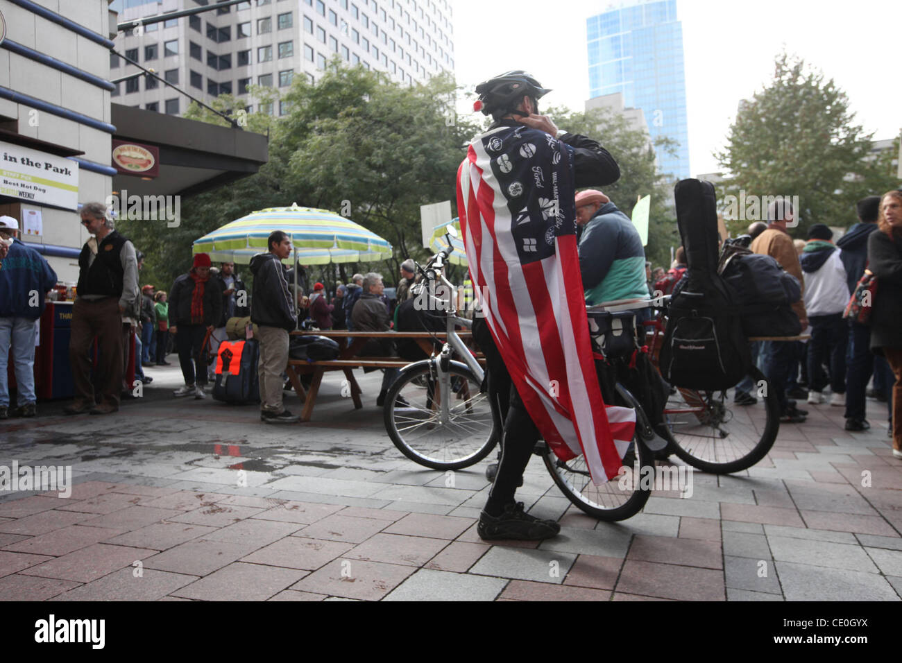 Thousands march in downtown Seattle at Westlake Park and Pike Place ...