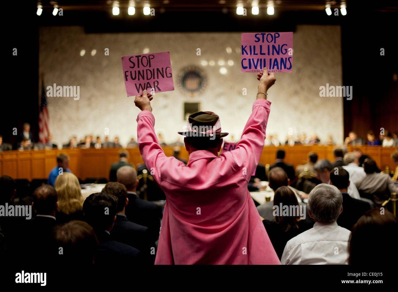 Sept. 22, 2011 - Washington, District of Columbia, U.S. - A Code Pink ...