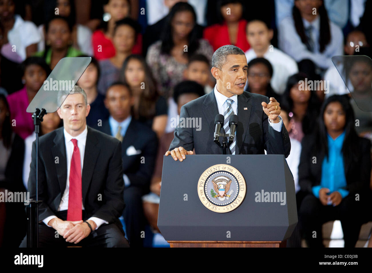 Sept. 28, 2011 - Washington, District of Columbia, U.S. - President ...