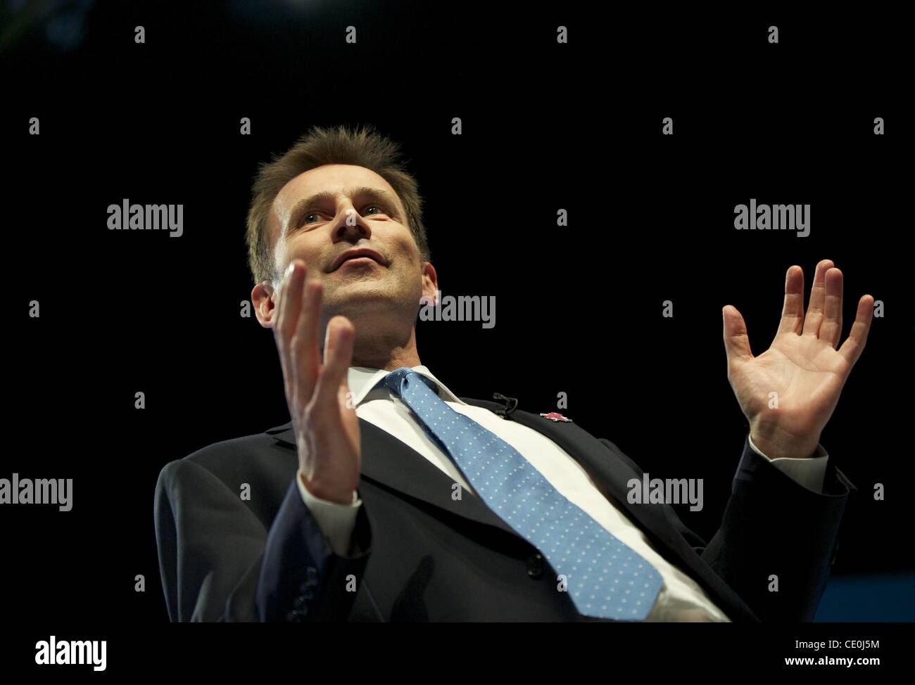 Culture secretary jeremy hunt speaks culture hi-res stock photography ...