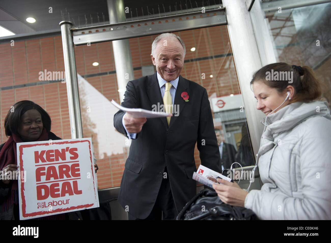 Nov. 8, 2011 - London, England, UK - London mayoral candidate KEN ... Nov. 8, 2011 - London, England, UK - London mayoral candidate KEN ...