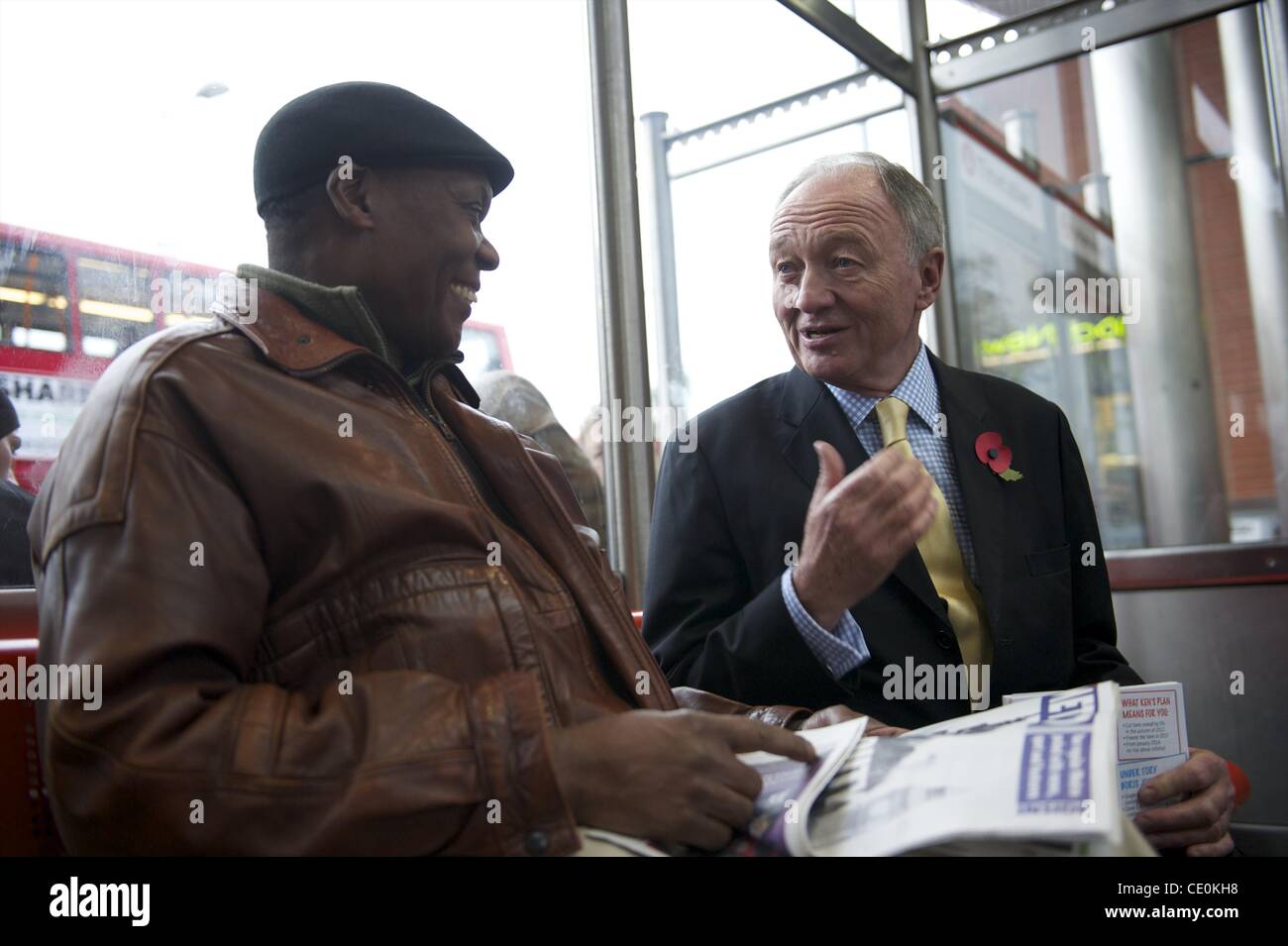 Nov. 8, 2011 - London, England, UK - London mayoral candidate KEN ... Nov. 8, 2011 - London, England, UK - London mayoral candidate KEN ...