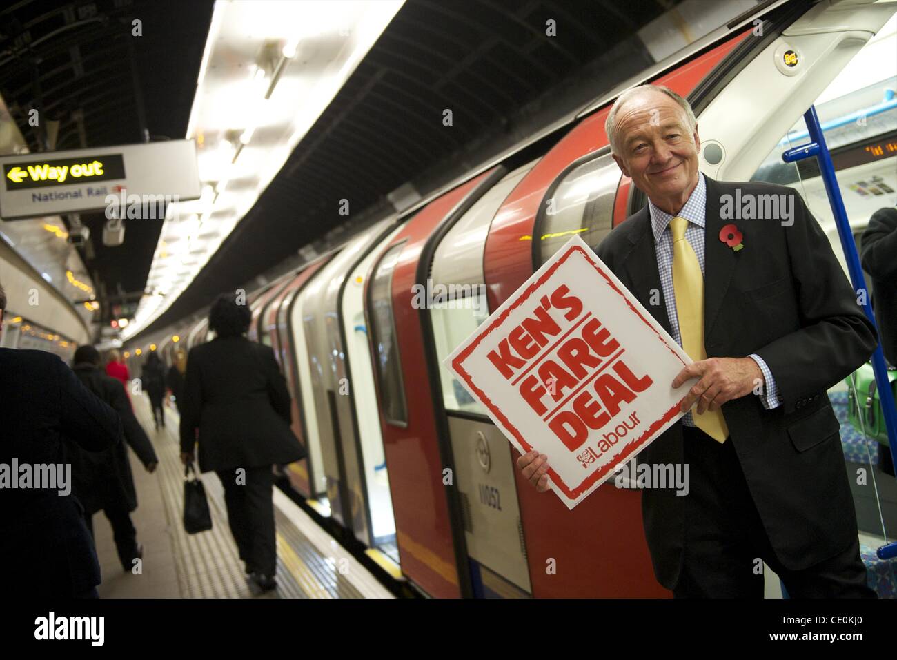 Nov. 8, 2011 - London, England, UK - London mayoral candidate KEN ... Nov. 8, 2011 - London, England, UK - London mayoral candidate KEN ...