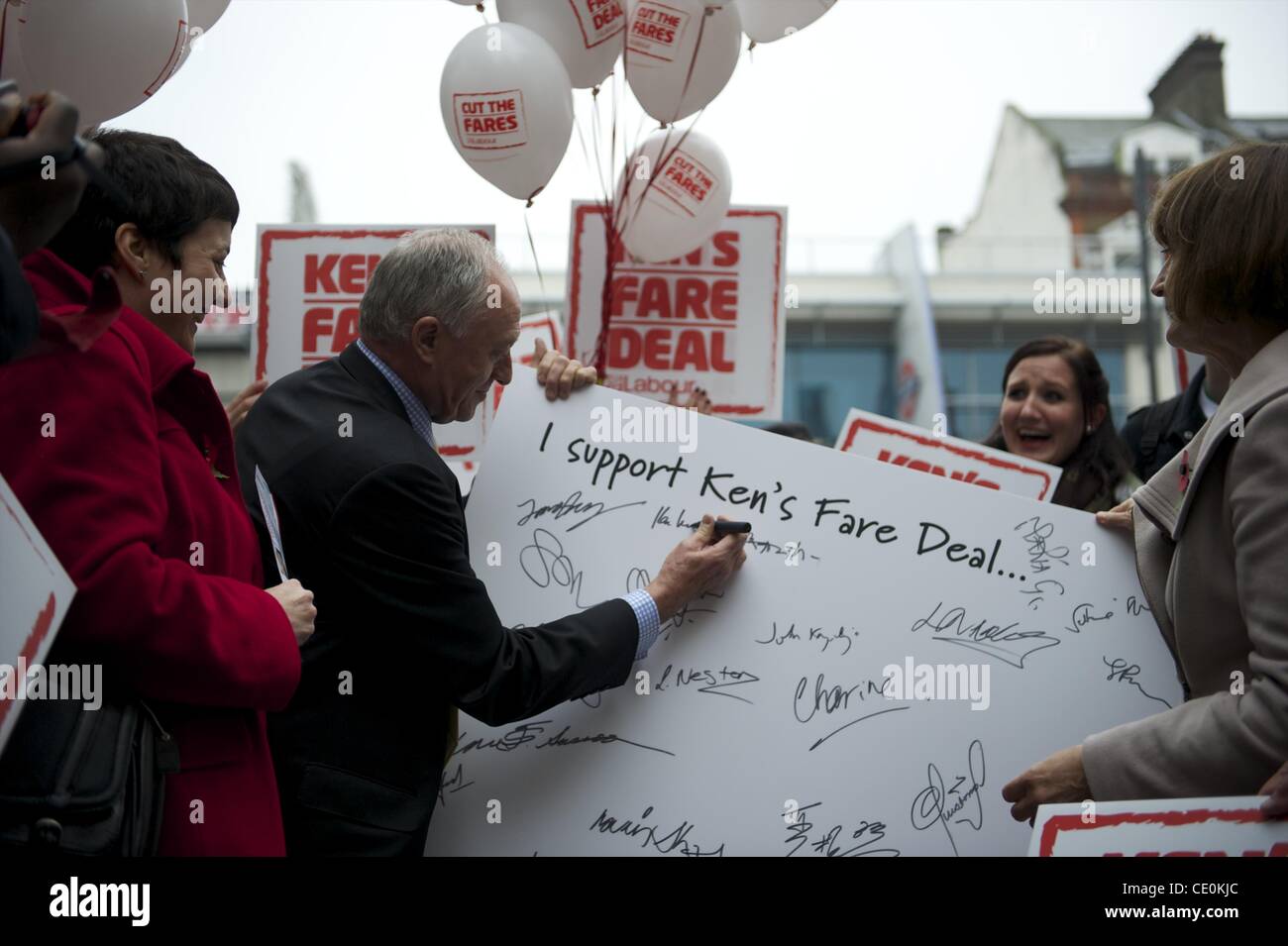Nov. 8, 2011 - London, England, UK - London mayoral candidate KEN ... Nov. 8, 2011 - London, England, UK - London mayoral candidate KEN ...