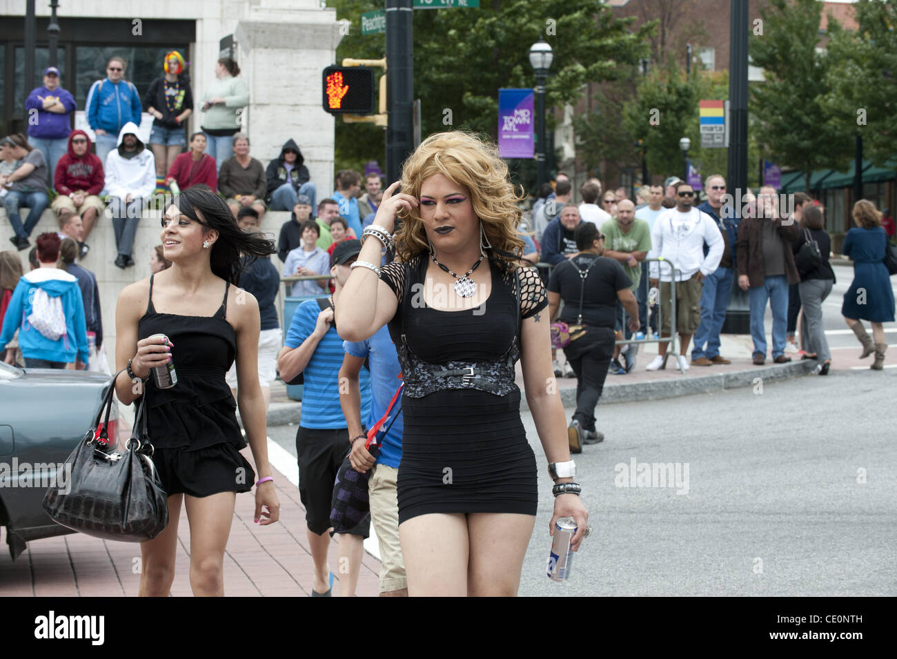 Gay pride parade in atlanta hi-res stock photography and images - Alamy