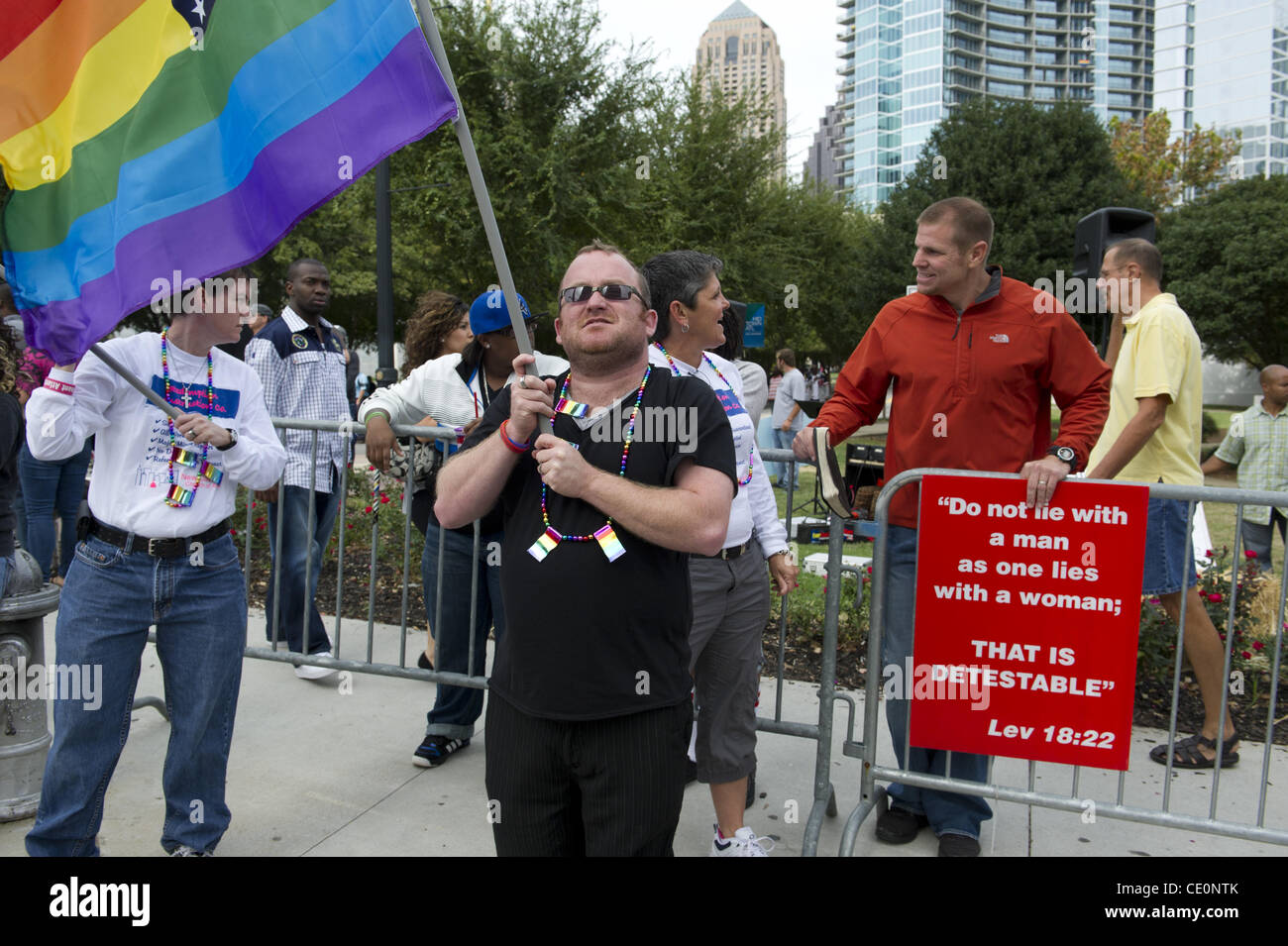 Oct. 9, 2011 - Atlanta, GA - Atlanta's Gay Pride Parade, one of the ...