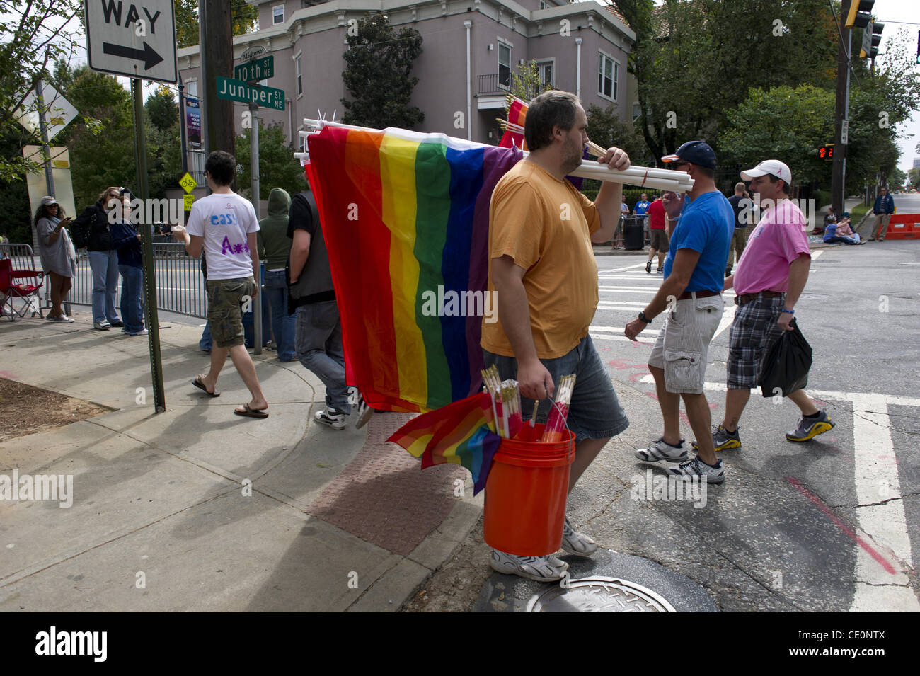 Gay pride parade in atlanta hi-res stock photography and images - Alamy