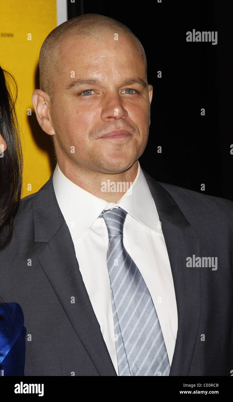 Sept. 7, 2011 - New York, New York, U.S. - Matt Damon arrives for the ...