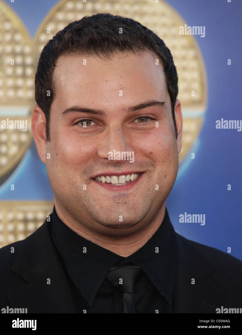Max adler glee the 3d concert movie premiere hi-res stock photography ...