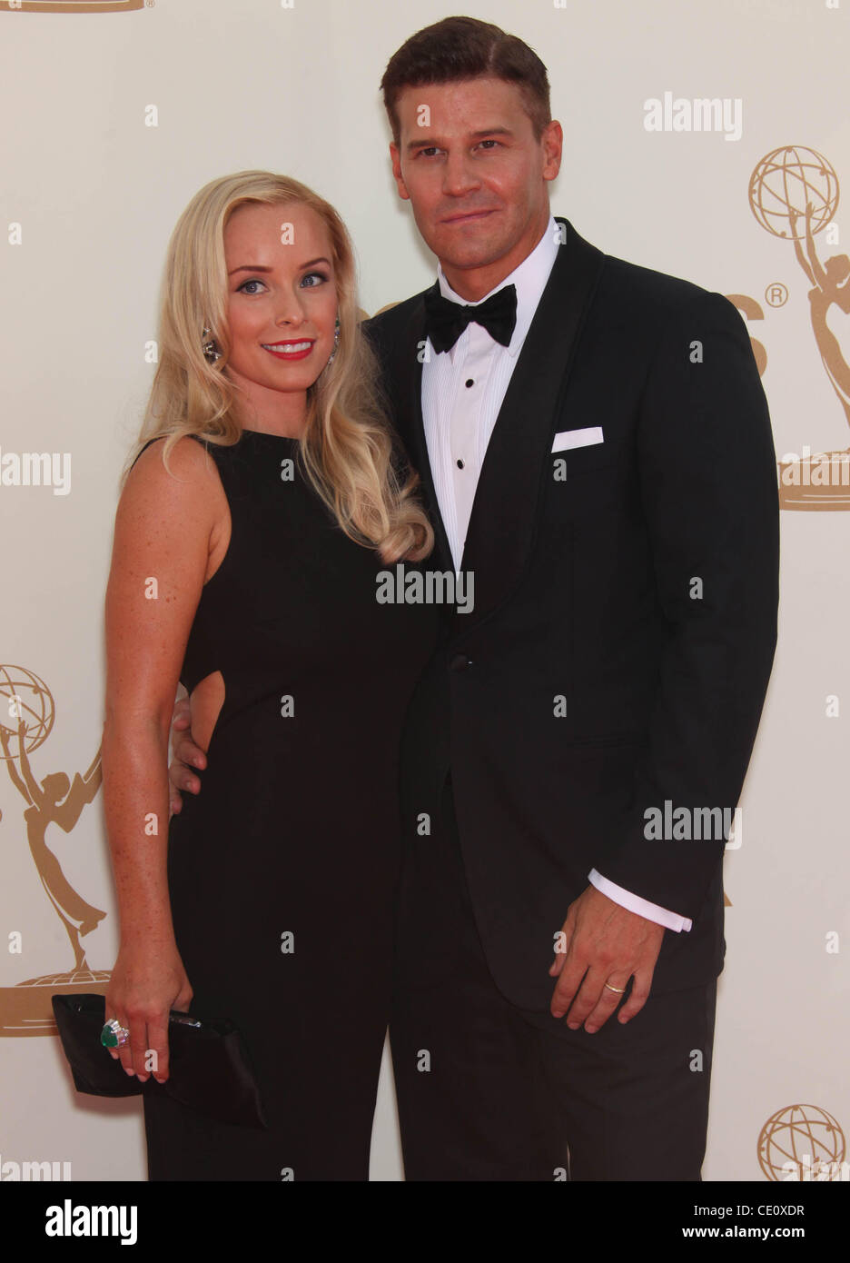 Sep. 18, 2011 - Los Angeles, California, U.S. - Actors DAVID BOREANAZ ...