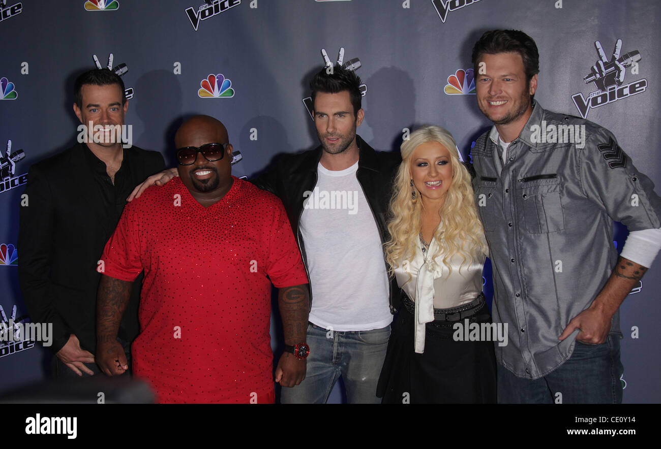 Oct. 28, 2011 - Culver City, California, U.S. - Blake Shelton ...