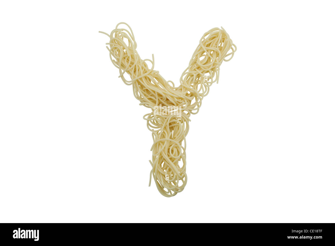 Pasta letter on white Stock Photo - Alamy