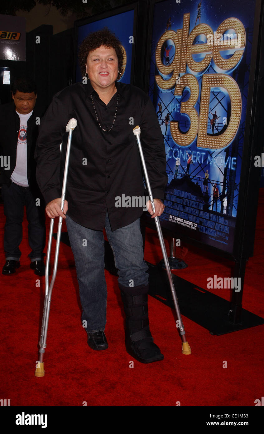 Dot jones glee the 3d concert movie premiere hi-res stock photography ...