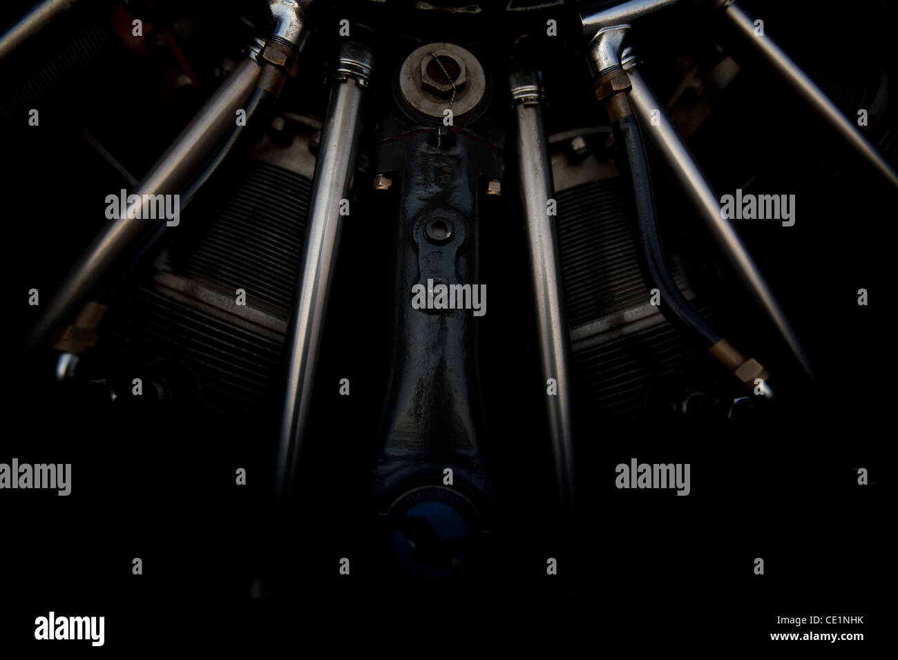 Oct. 16, 2011 - Houston, Texas, U.S - Close-up of the front engine ...