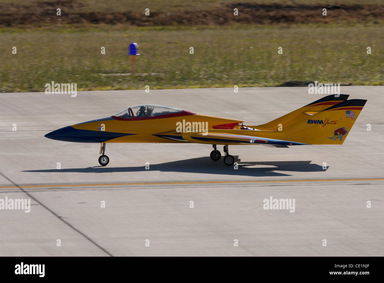 Oct. 16, 2011 - Houston, Texas, U.S - Model scale BVM Jet was being ...