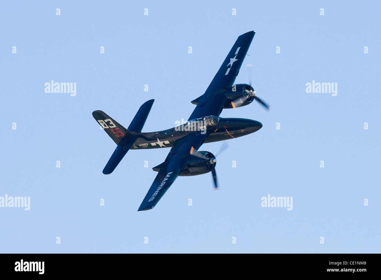 Oct. 16, 2011 - Houston, Texas, U.S - Fighter plane is flying during ...