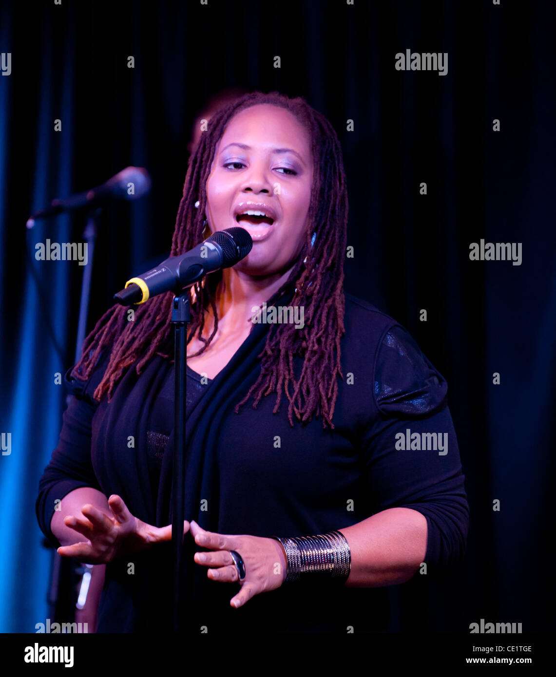 Oct. 24, 2011 - Philadelphia, PA, USA - LALAH HATHAWAY, performing live ...