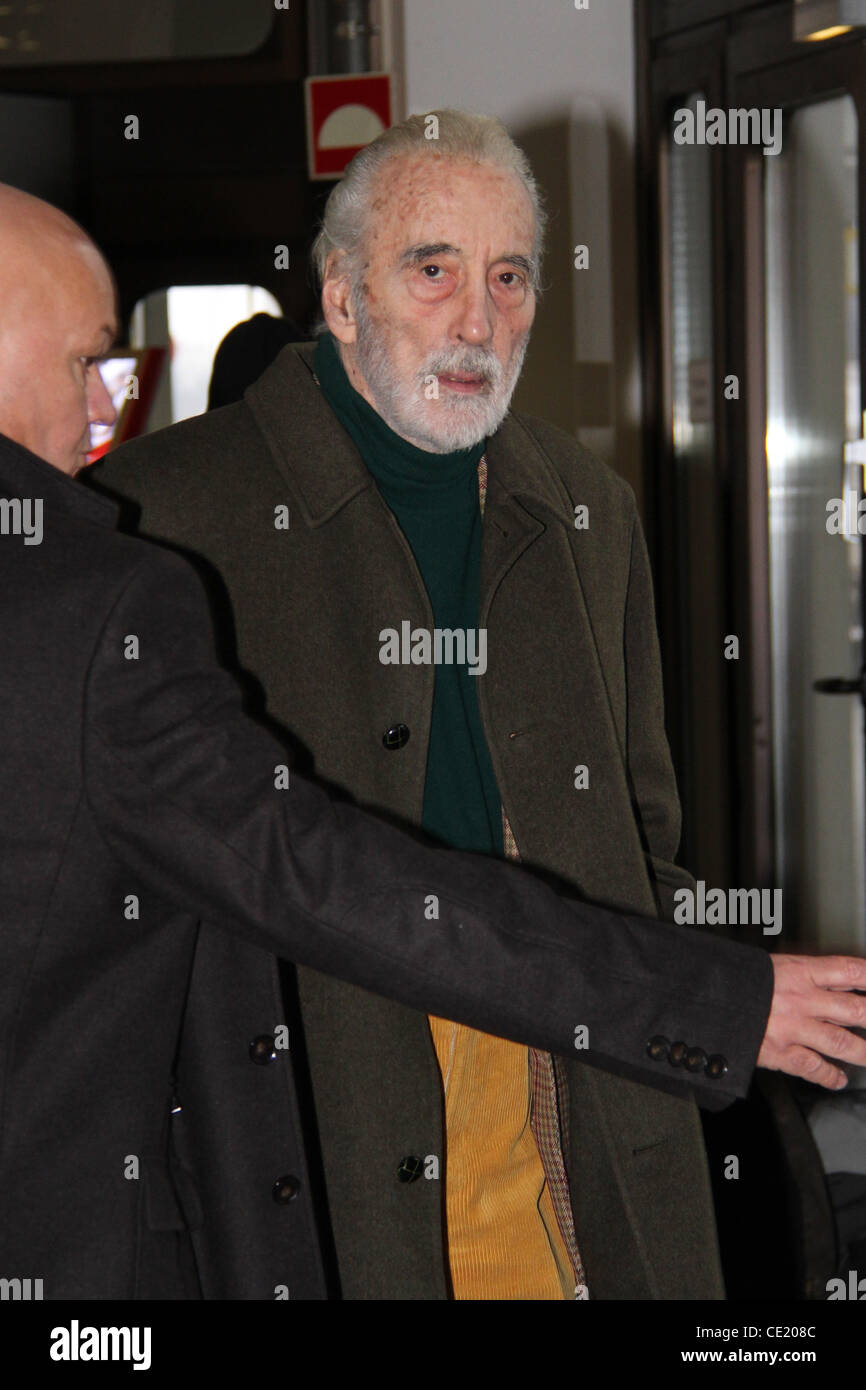 Christopher lee looks old fragile hi-res stock photography and images ...