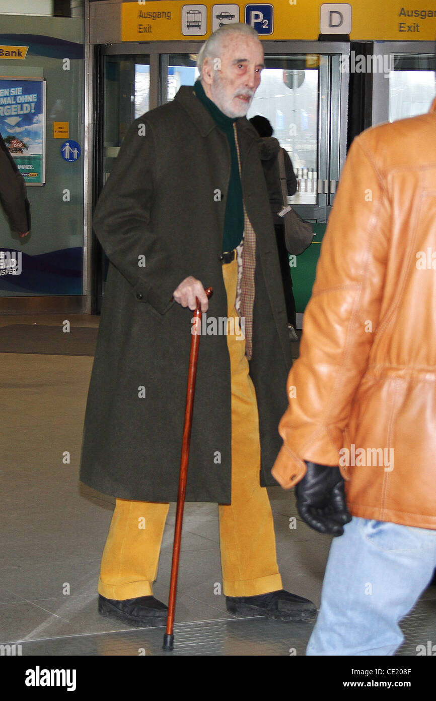 Christopher lee looks old fragile hi-res stock photography and images ...