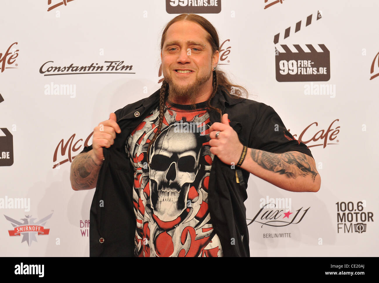 Martin Kesici at the 99 Fire Film Awards at Admiralspalast during the ...