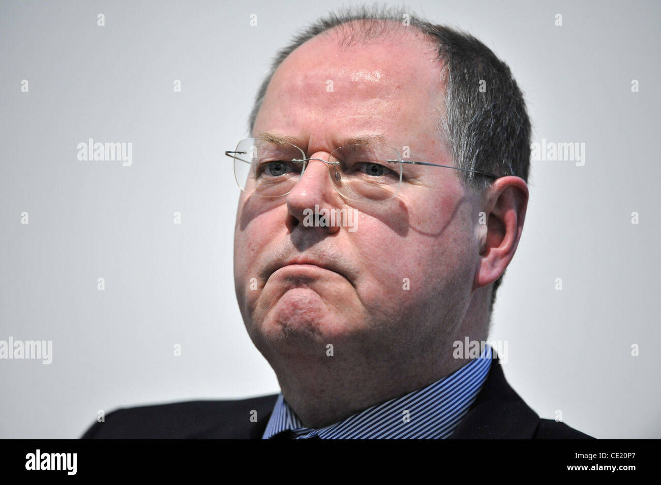 Peer Steinbrueck reads from his book 'Unterm Strich' at 'Boerse' at Messe Dresden. Dresden ...