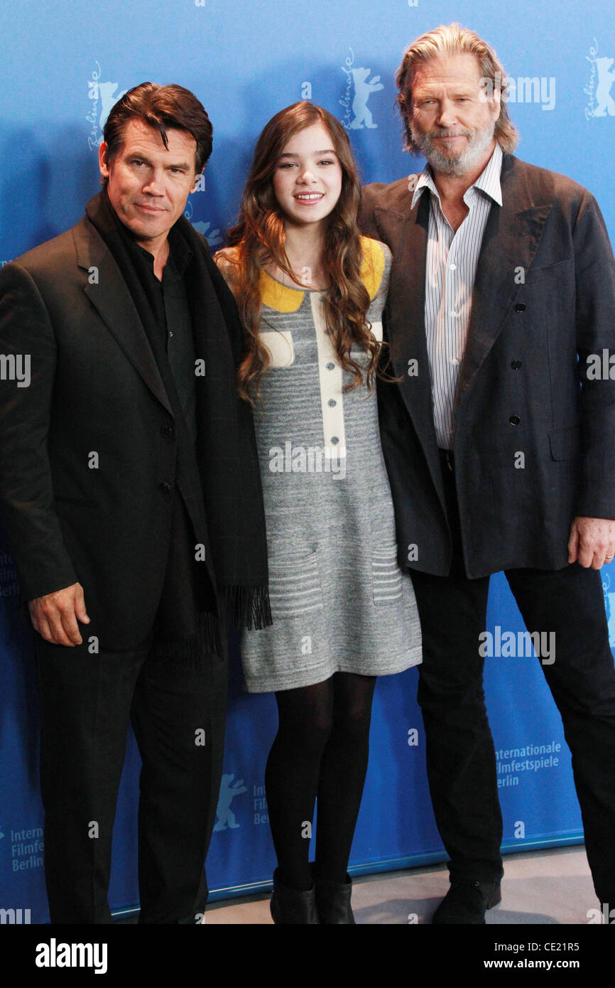 Jeff Bridges, Hailee Steinfeld, Josh Brolin at the 61st Berlin ...