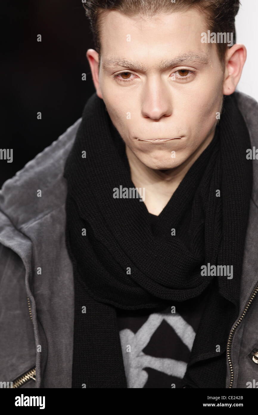 Model - Catwalk - Patrick Mohr fashion show at Mercedes Benz Fashion ...