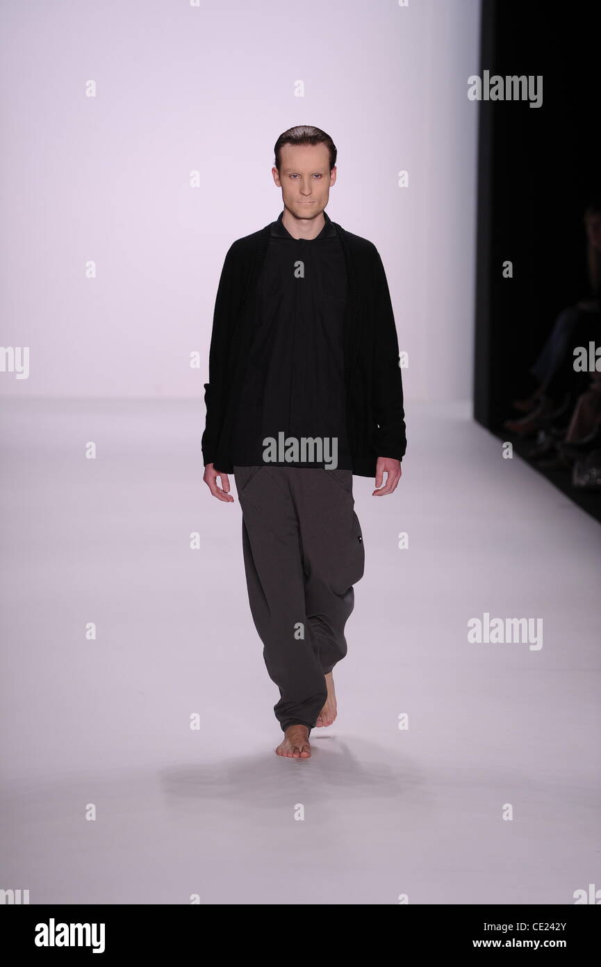 Model - Catwalk - Patrick Mohr fashion show at Mercedes Benz Fashion ...
