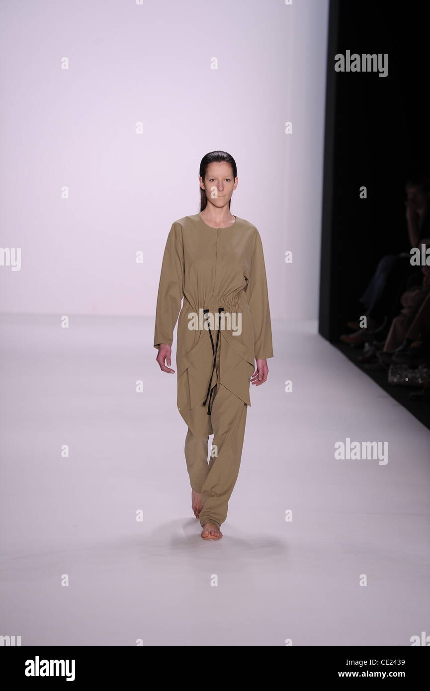 Model - Catwalk - Patrick Mohr fashion show at Mercedes Benz Fashion ...
