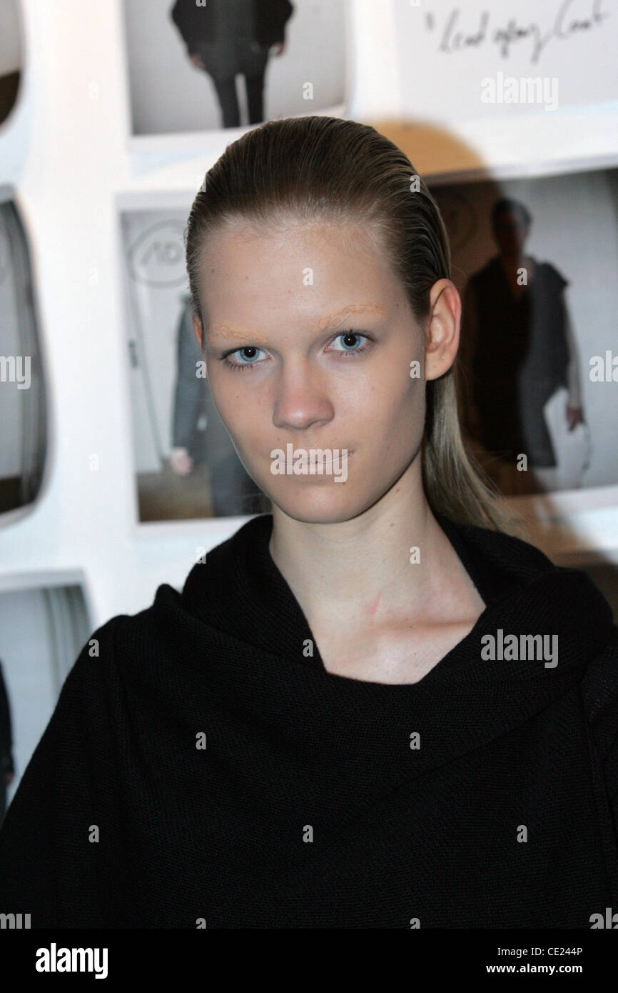 Model - Backstage - Patrick Mohr fashion show at Mercedes Benz Fashion ...