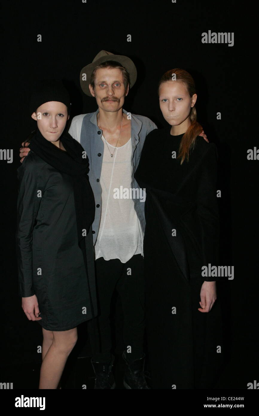 Designer Patrick Mohr and Models - Backstage - Patrick Mohr fashion ...
